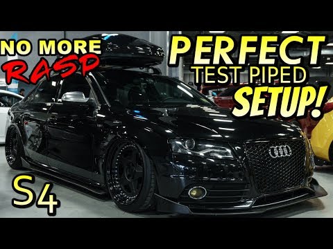 Perfect Test-Piped B8/B8.5 S4/S5 Sound! Magnaflow Resonated X-Pipe ...