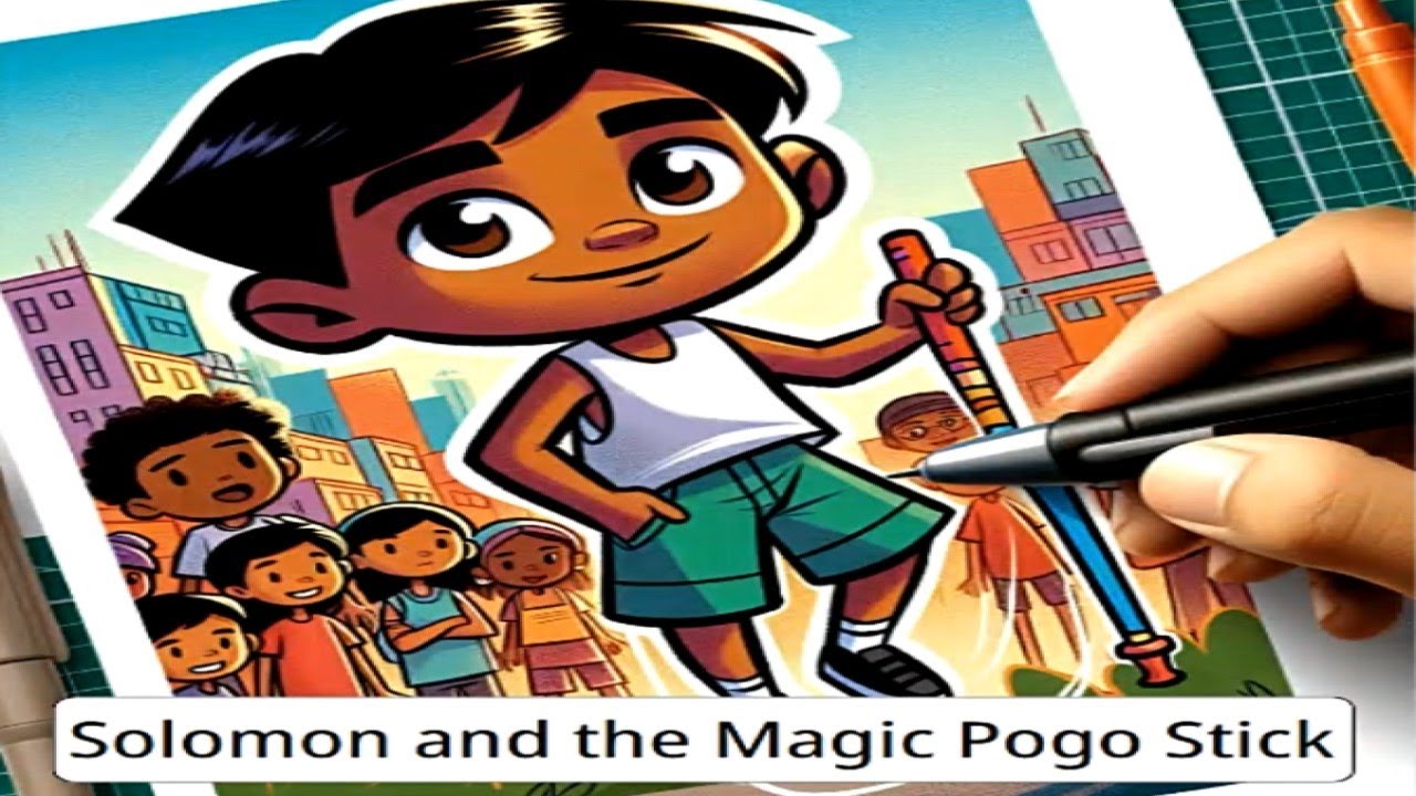 Solomon and the Magic Pogo Stick #pogostick #pogo #solomon - YouTube