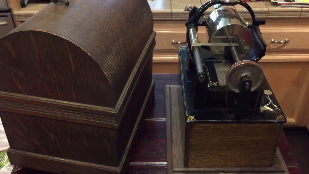 Edison Concert Phonograph - YouTube