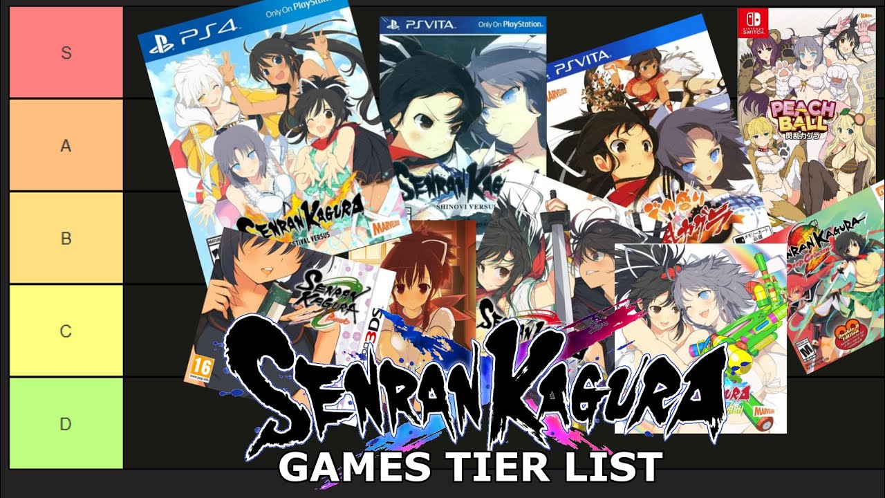 Senran Kagura Games Tier List - YouTube