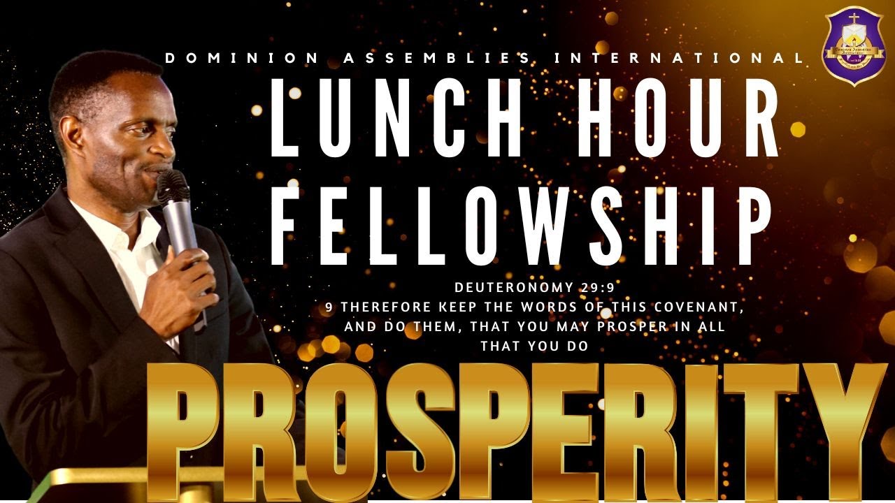 LUNCH HOUR FELLOWSHIP - YouTube