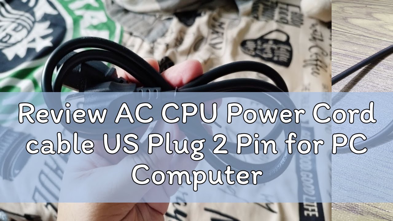 Review AC CPU Power Cord cable US Plug 2 Pin for PC Computer Printer ...