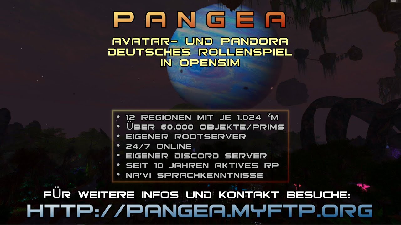 Avatar & Pandora - Deutsches Rollenspiel - Pangea [District 301 ...