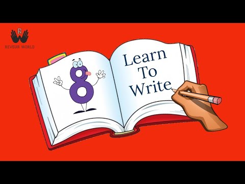 Number Writing For Kids | Number 8 | Writing Tutorial | Kids Preschool ...