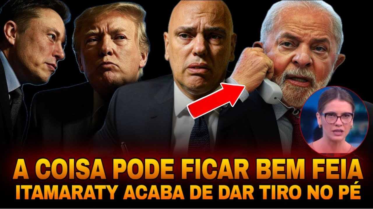 AO VIVO! AGORA: VAI FICAR BEM PIOR ITAMARA...SAI EM DEFESA DE MORAES ...