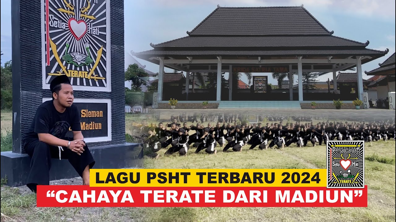 CAHAYA TERATE DARI MADIUN - LAGU PSHT TERBARU 2024 || OFFICIAL MUSIC ...