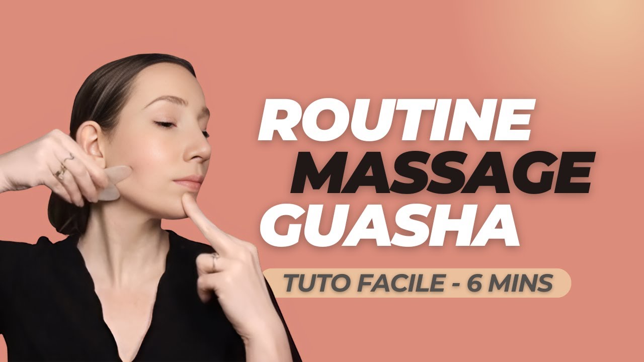 Massage Gua Sha facile et rapide - Tutoriel à suivre - YouTube