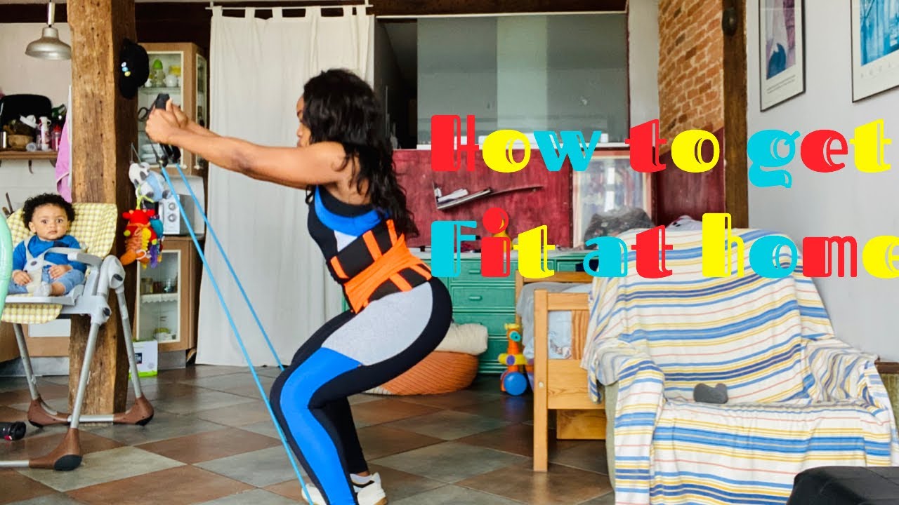 Let’s get fit at home in less than 10mins./how to get fit at home ...