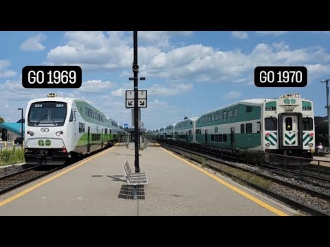 (Nice Drivers!!) (Niagara Excursion Train Meet!) GO 1970 - 648 With 251 ...