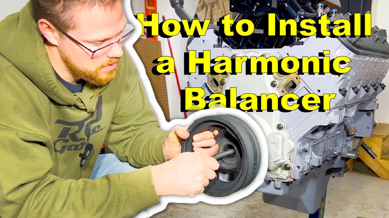 How to Install a Harmonic Balancer on 5.3 Vortec | The Dodgeball - YouTube