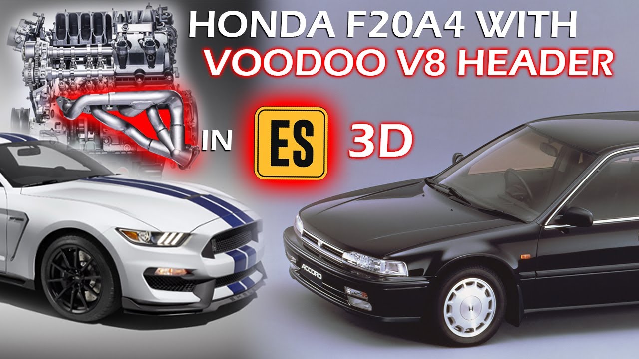 VOODOO HONDA ACCORD F20A4 SOHC | The Engine Simulator - ATG - YouTube