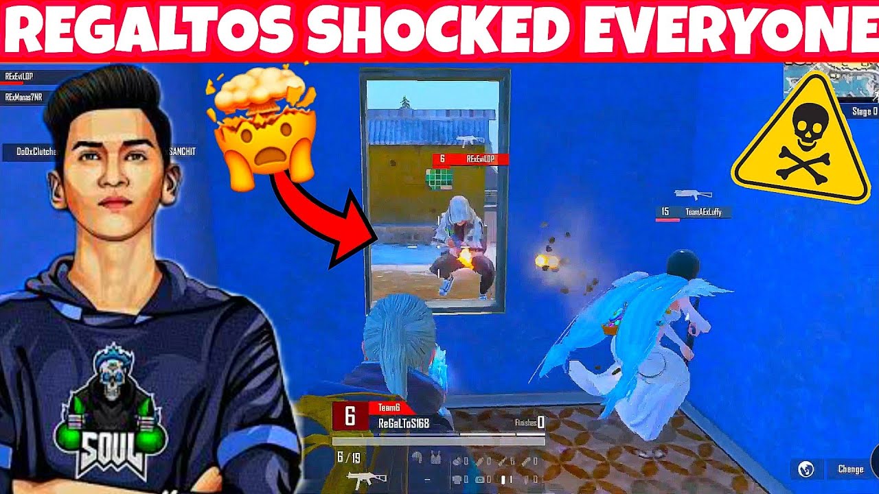 REGALTOS New Team Domination In Scrims 🙀 REGA Shocked Everyone 1v2 🔥 ...