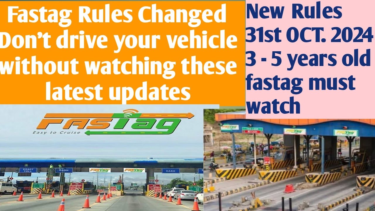 Fastag latest updates l NPCI New rules implemented l NHAI Fastag News ...