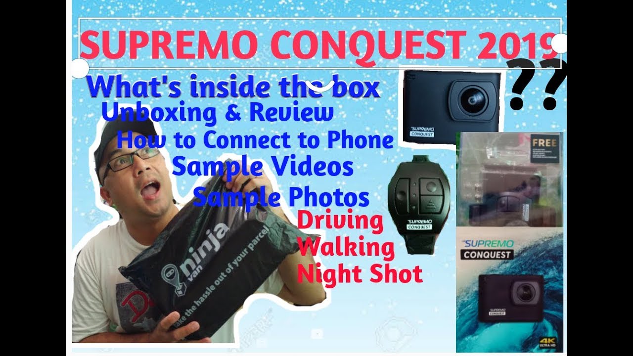 SUPREMO CONQUEST 2019 - [ Unboxing, Sample Video and Review ] How to ...