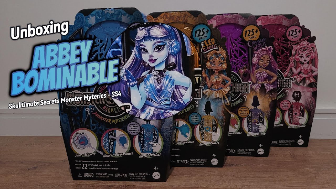 Unboxing Abbey Bominable - Skulltimate Secrets Monster Mysteries - SS4 ...
