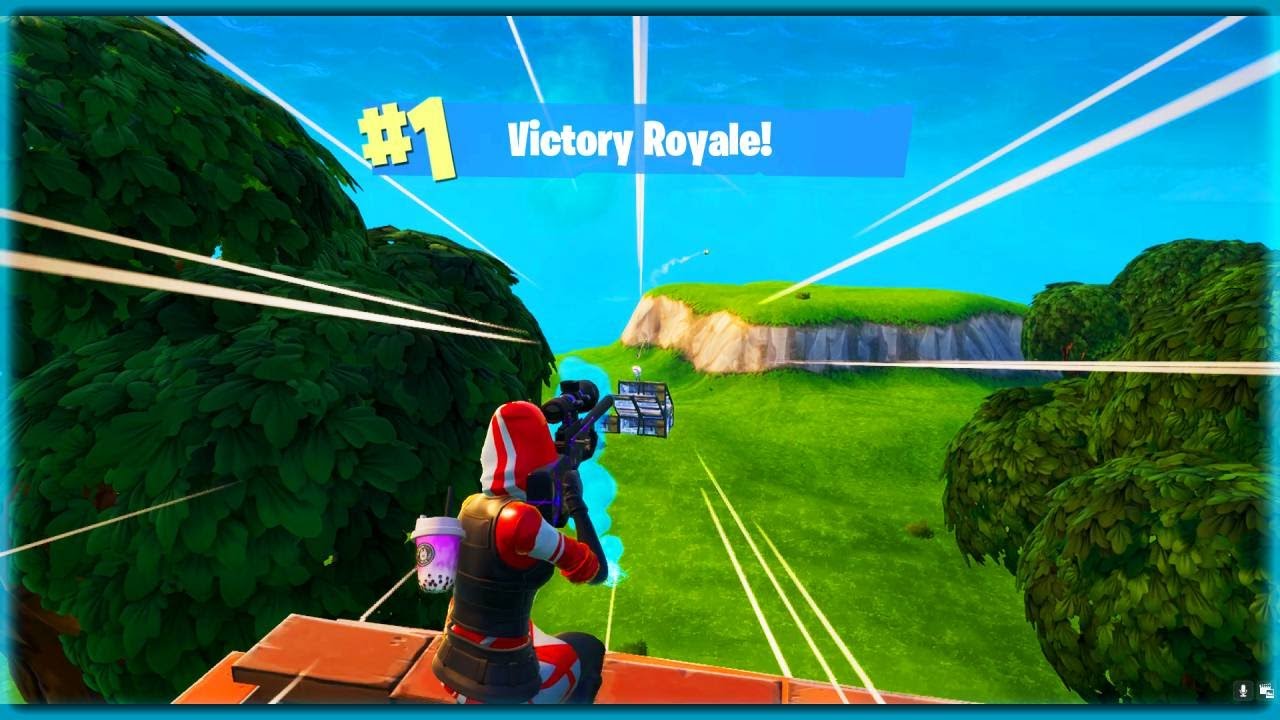 Winning a Game of *Fortnite* with a Rare Skin! - YouTube