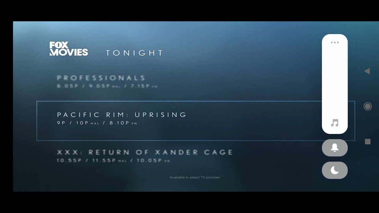 Fox Movies Network Tonight September/24/2021 (Final Friday before 6 ...