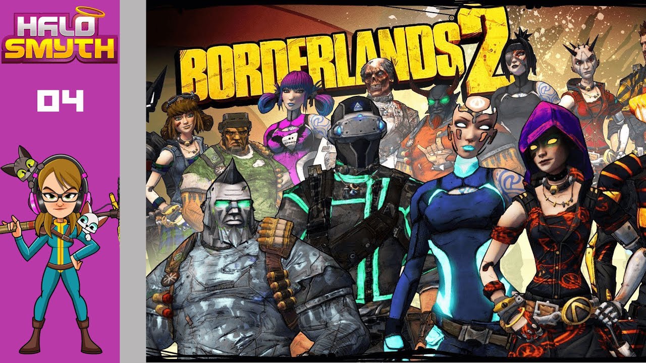 A Gajillion Guns and 12 Inventory Slots! Borderlands 2 | 04 - YouTube