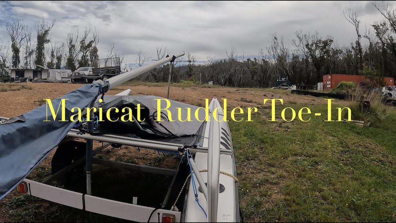 Maricat Rudder Toe In - YouTube