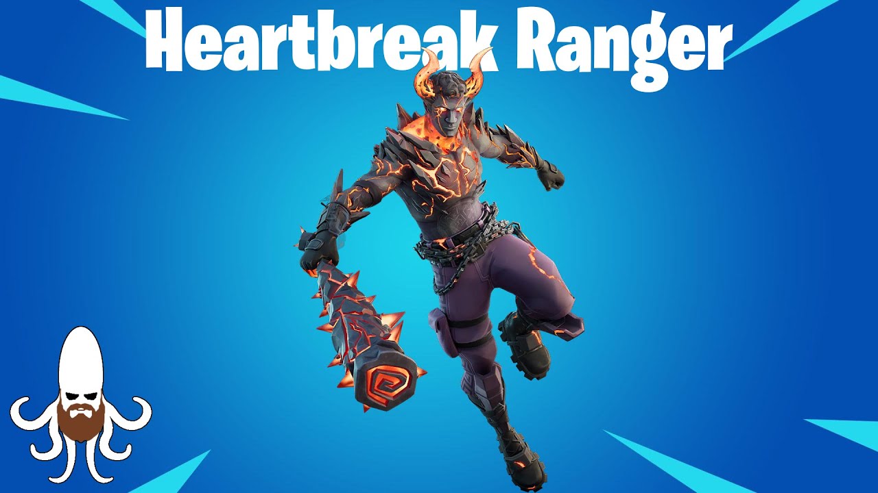 Heartbreak Ranger - Skin Showcase & Gameplay - Fortnite - YouTube