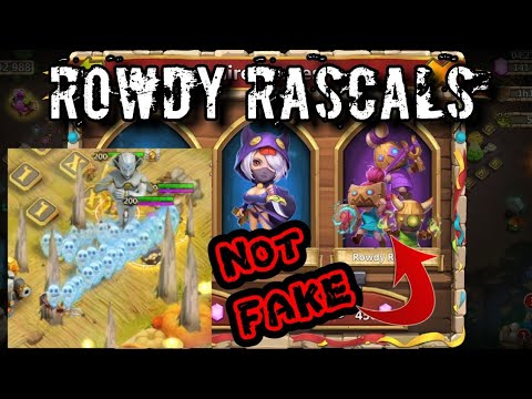 Opening ROWDY RASCALS - CRAZY OP and Very Interesting Hero Gameplay ...