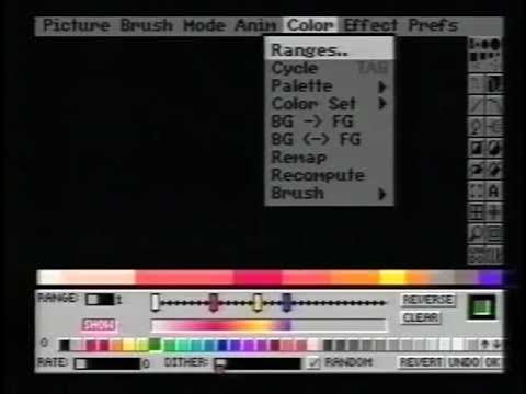 Deluxe Paint IV - Video Guide (Amiga Tutorial Video) - YouTube