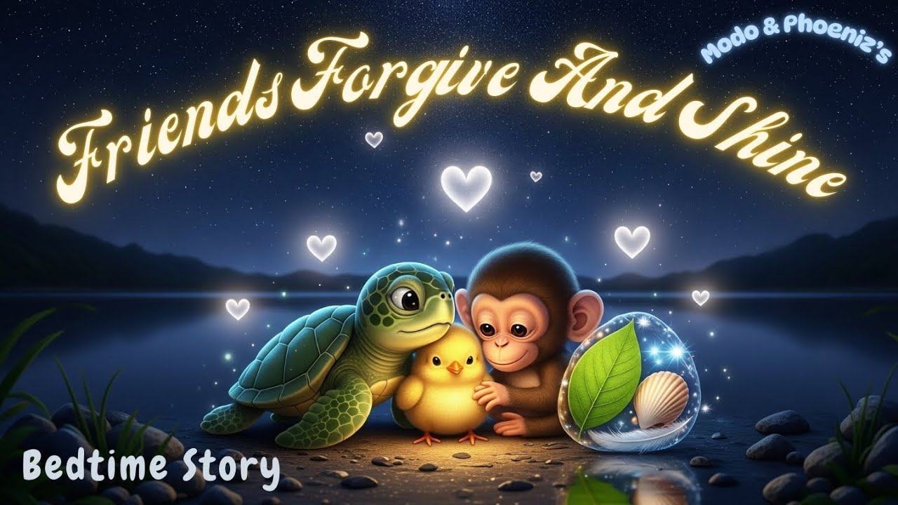 Bedtime Story for Kids 🌌 | Friends Forgive & Shine – Forgiveness Tale ...