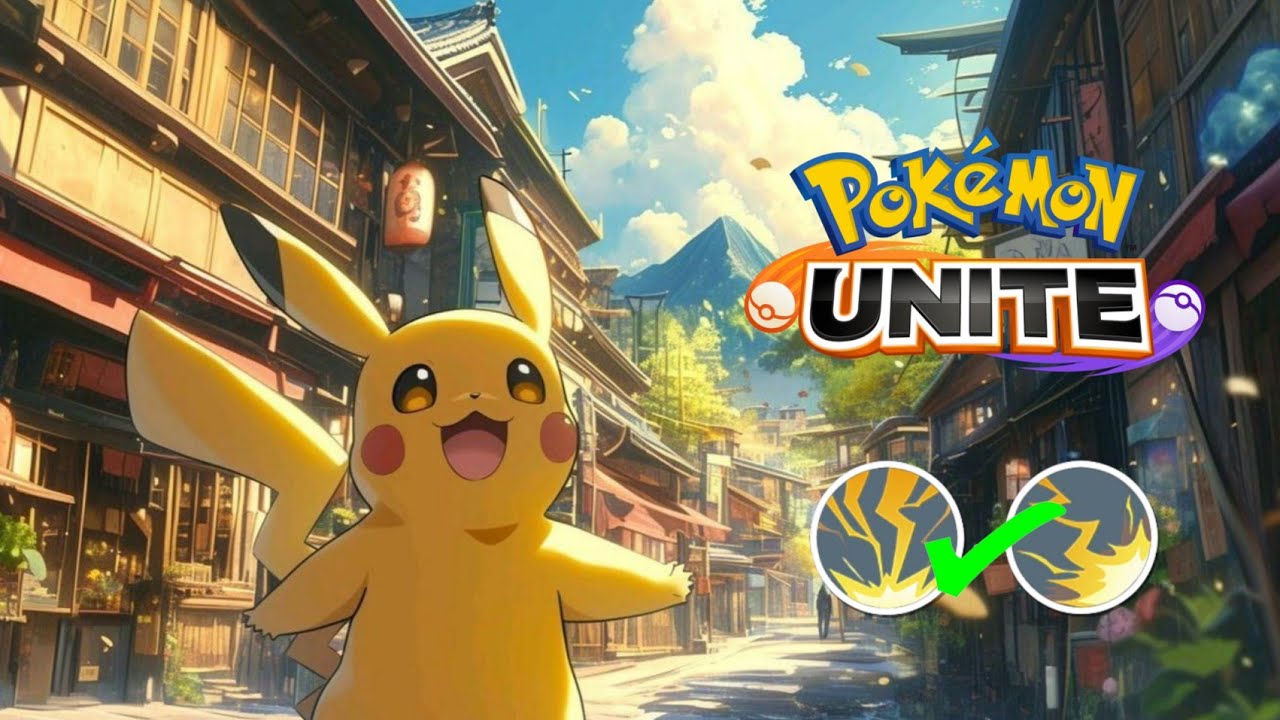 Trueno y Rayo son los mejores movimientos de Pikachu | Pokémon Unite ...