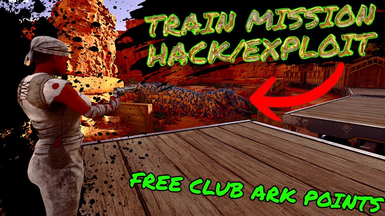 CLUB ARK TRAIN Mission HACK/EXPLOIT For Easy CLUB ARK POINTS!!! - YouTube