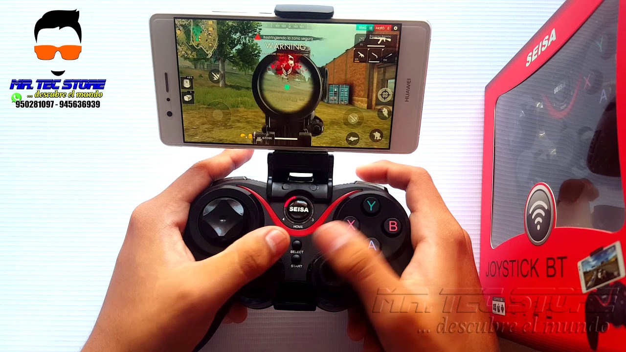 FREE FIRE 2018 - GAMEPAD BLUETOOTH SEISA - YouTube