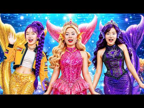 Barbie Vs Bratz Vs Rumi Mermaid At The Ball!