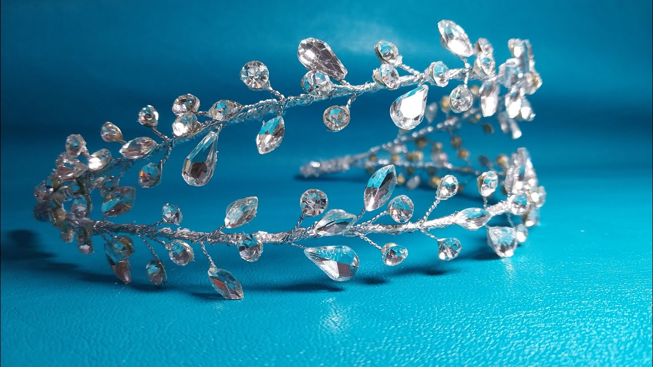 Stylish and attractive bridal crown: You will shine with this bridal ...