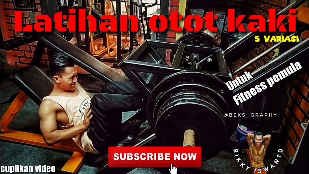 🔴LATIHAN OTOT KAKI DI GYM - YouTube