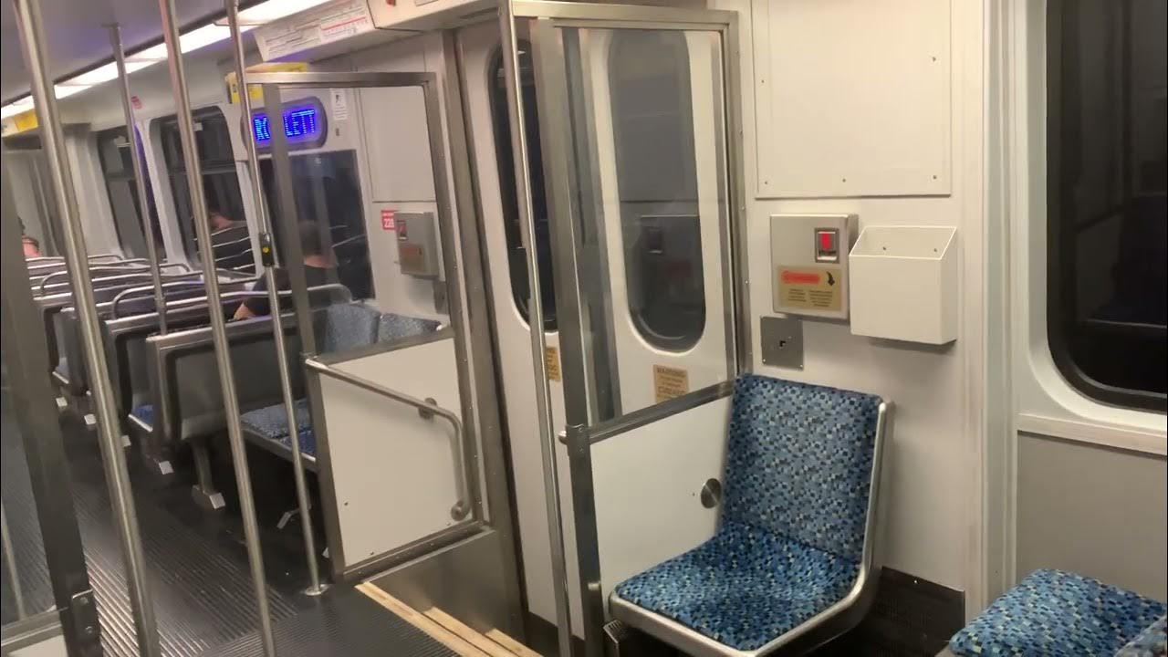 Dart blue line from Illinois Station to West End Station - YouTube