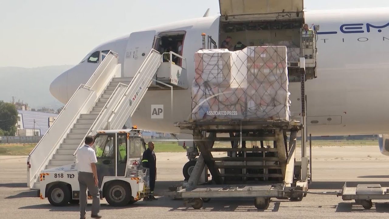 Plane lands in Lebanon carrying 'crucial' medical aid from UN agencies ...
