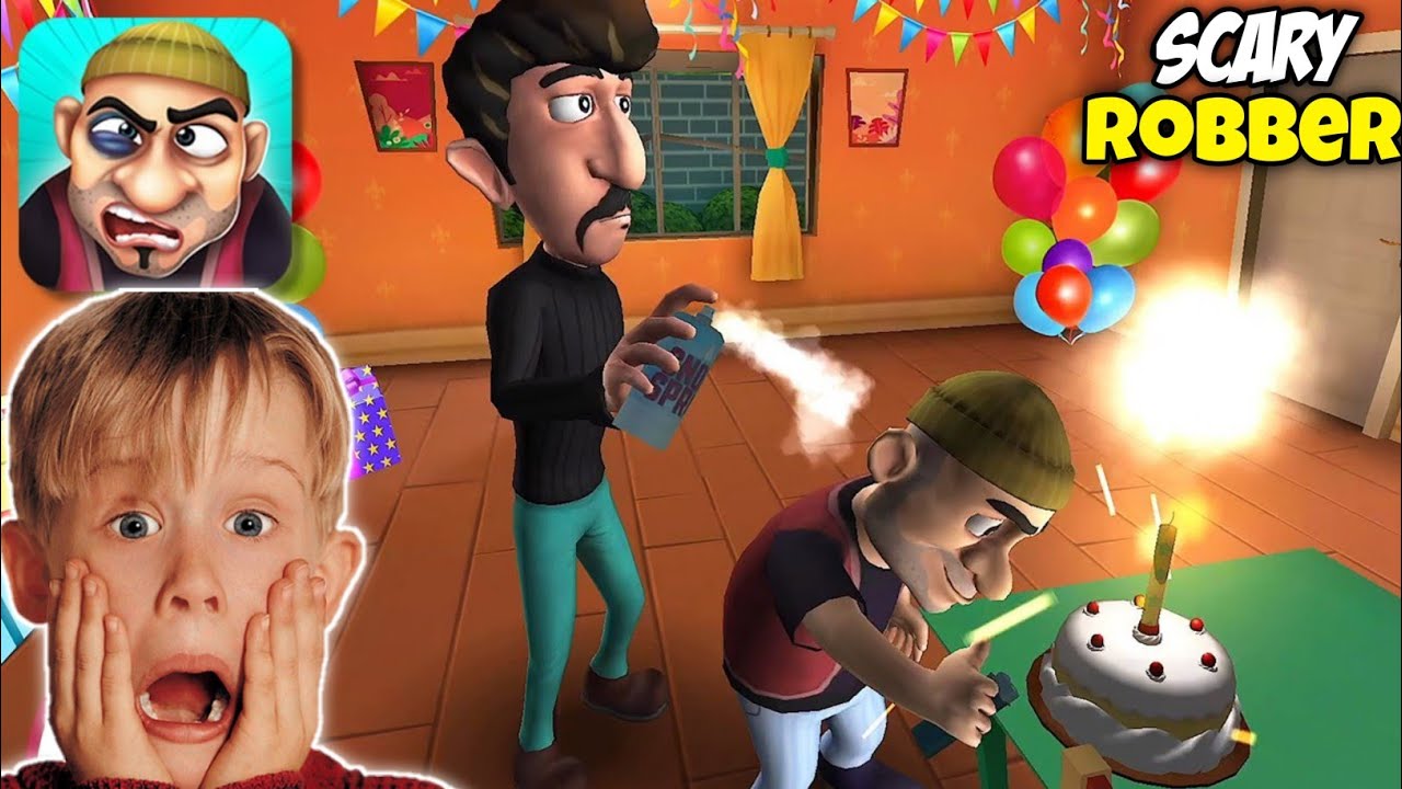 PLAYING SCARY ROBBER HOME CLASH GAME | SPROUT GAMER - YouTube