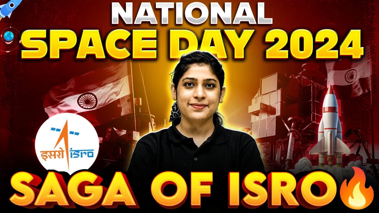 National Space Day 2024🔥Saga of ISRO 💪 - YouTube