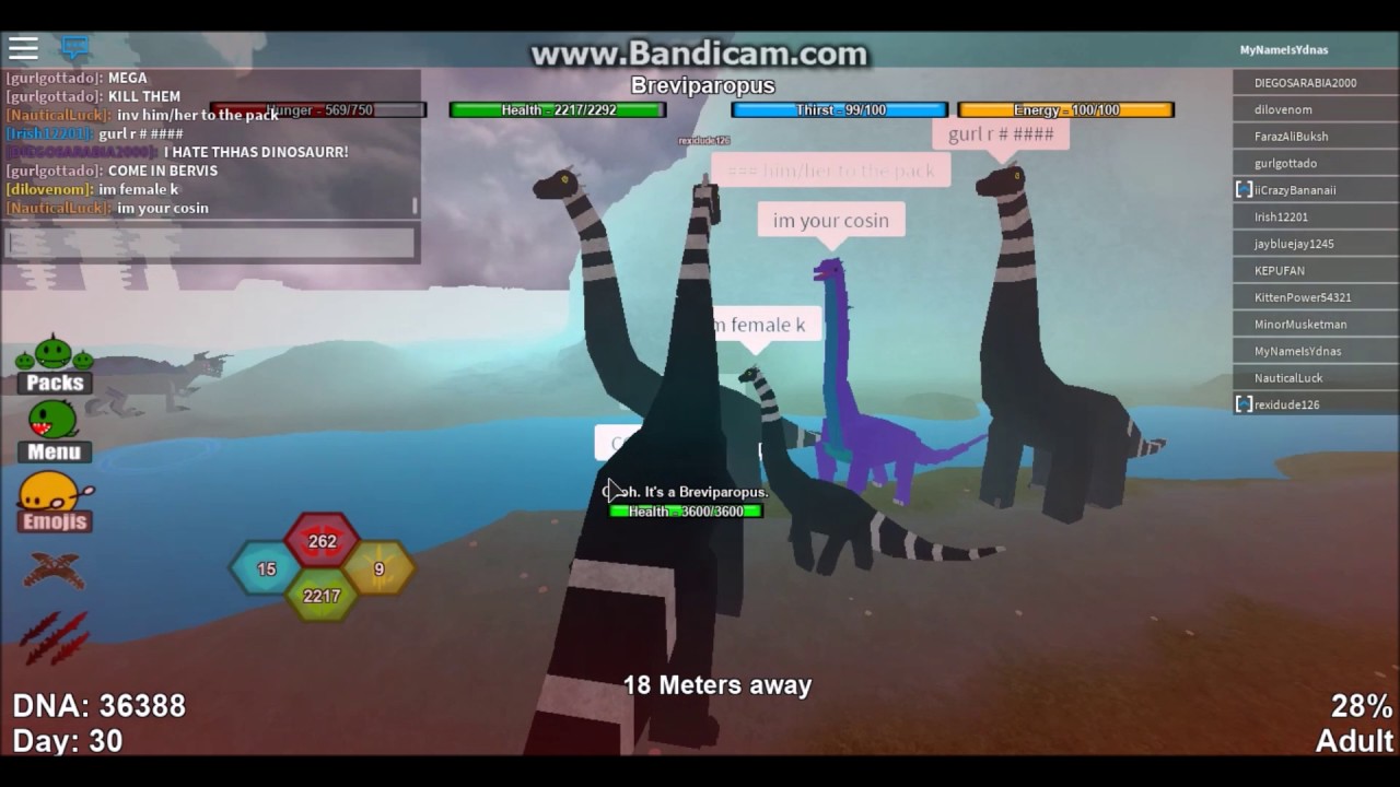 Roblox|Dinosaur Simulator|Breviparopus migration!|Part 1 - YouTube