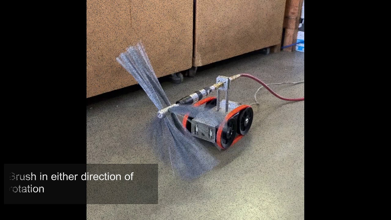 Robot brushing - YouTube