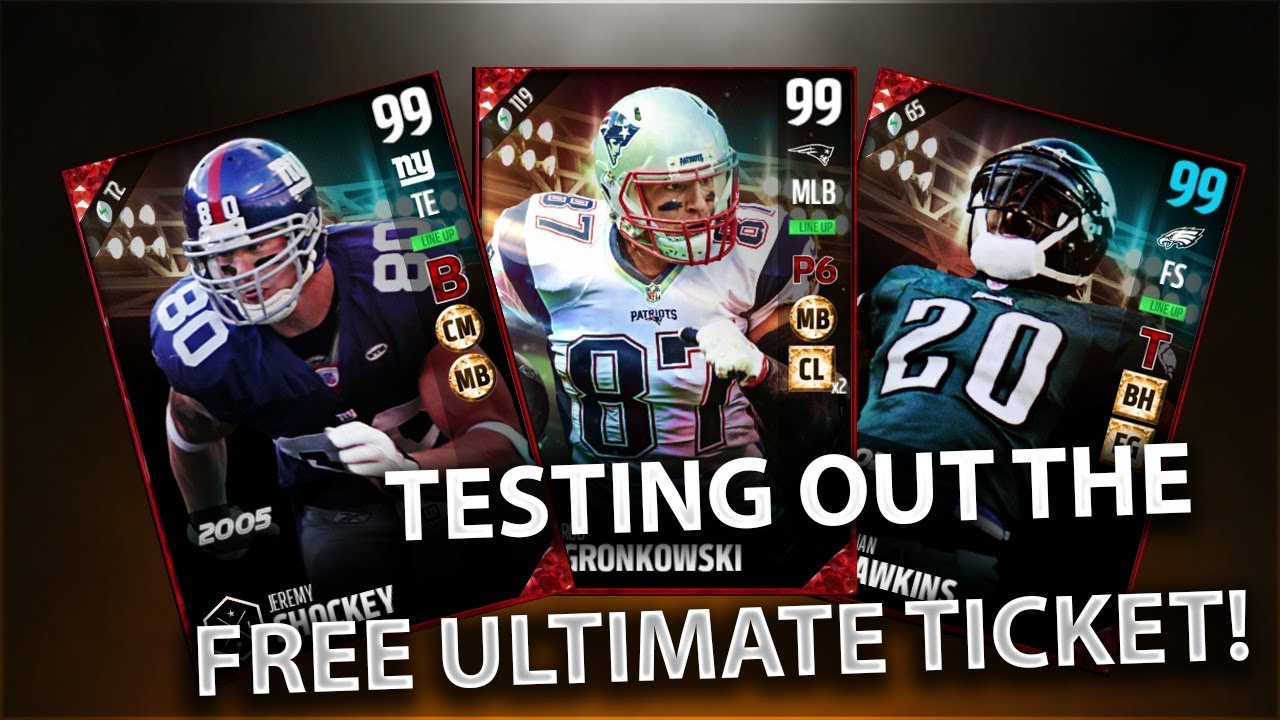USING OUR FREE ULTIMATE TICKET GRONK!! NEW ULTIMATE PICKUPS!! - Madden ...