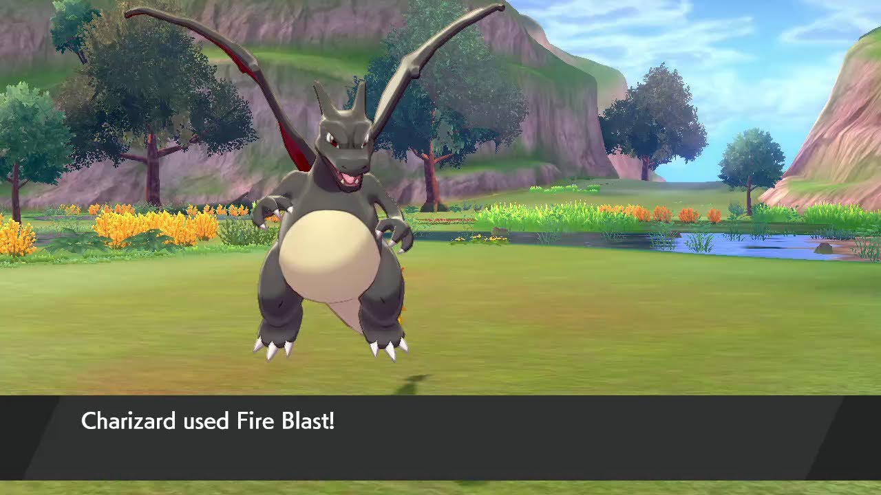 Pokémon Sword - My Shiny Charizard - Nintendo Switch HD - YouTube