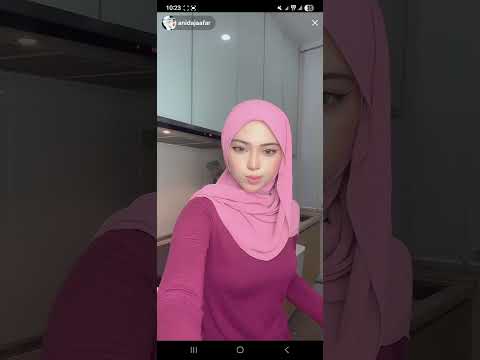 Awek Hijab Masak Berbuka 