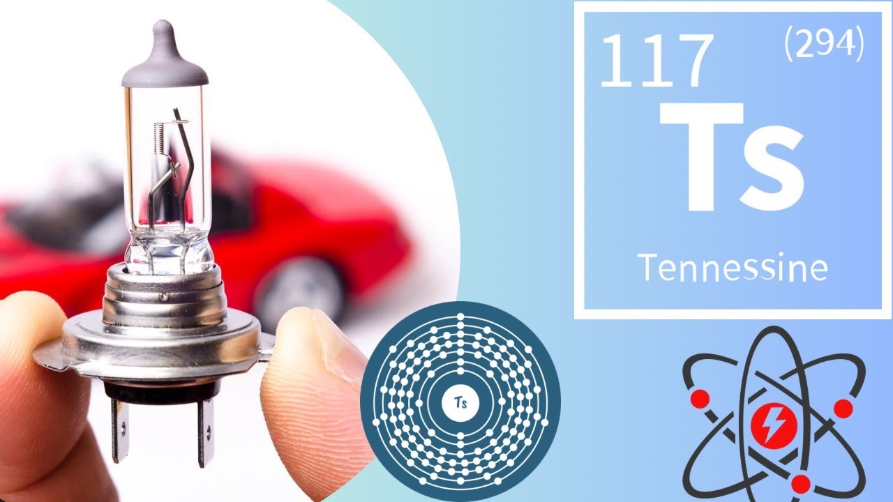 Tennessine Element 117: De saaiste Halogeen? | Het periodiek systeem ...