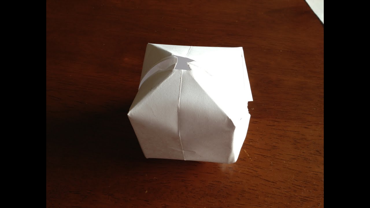 How to make blow-up paper Balloon. - YouTube