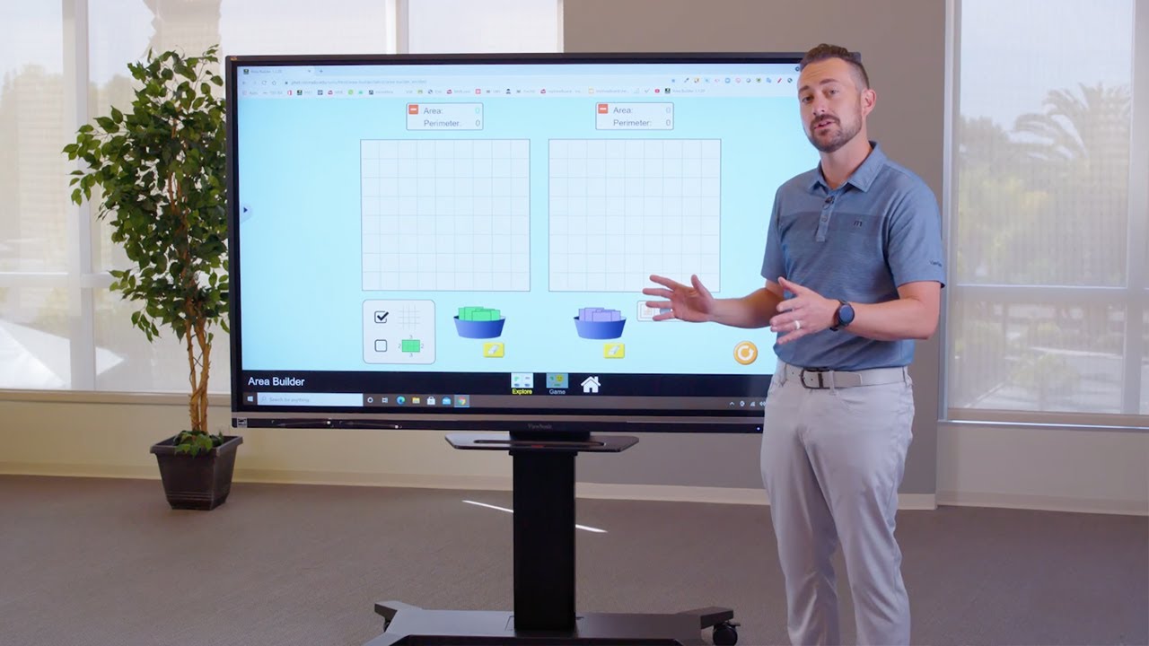 myViewBoard: Using Touch on Windows - YouTube
