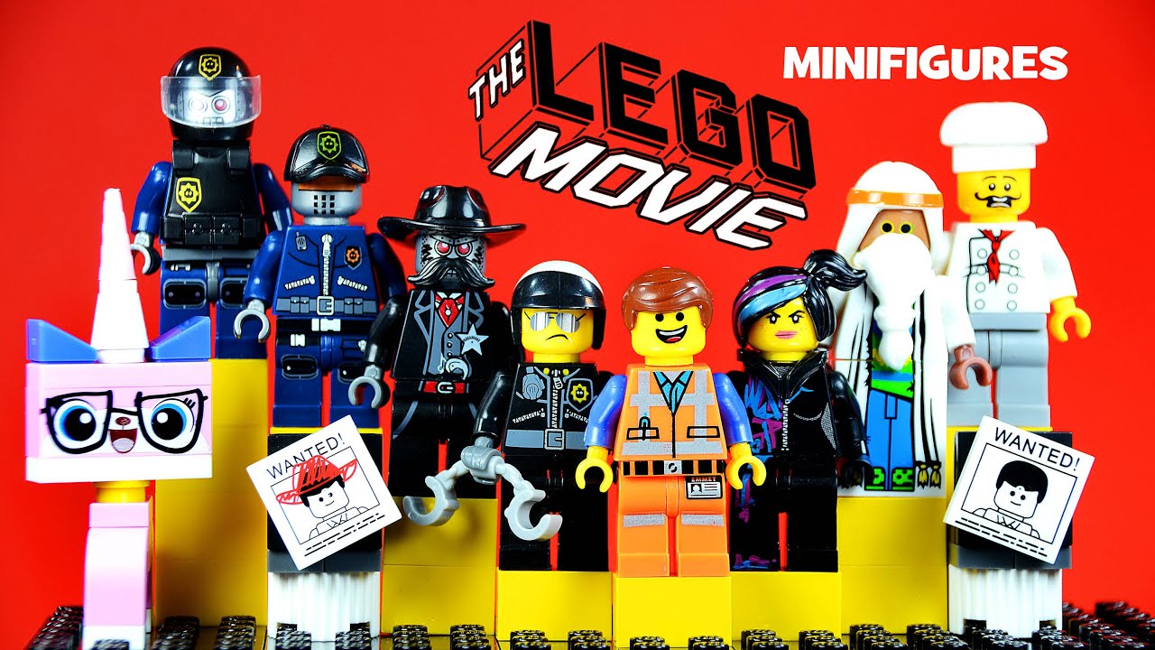 The LEGO Movie KnockOff Minifigures Set 4 w/ Emmet Vitruvius Uni-Kitty ...
