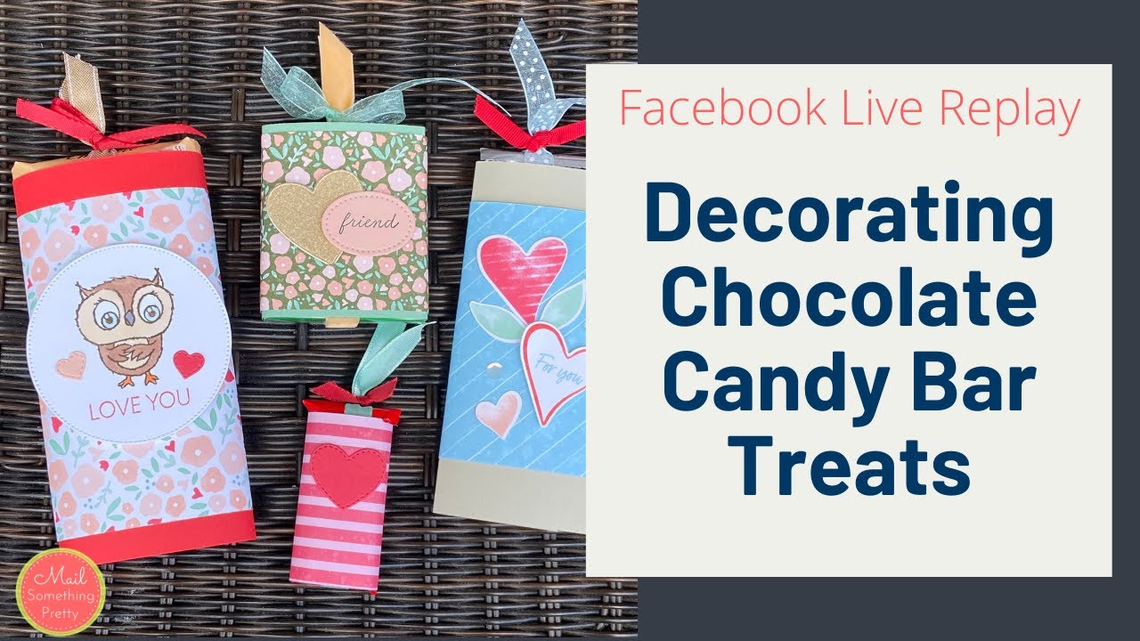 Decorating & Embellishing Chocolate Candy Bar Treats with Designer ...