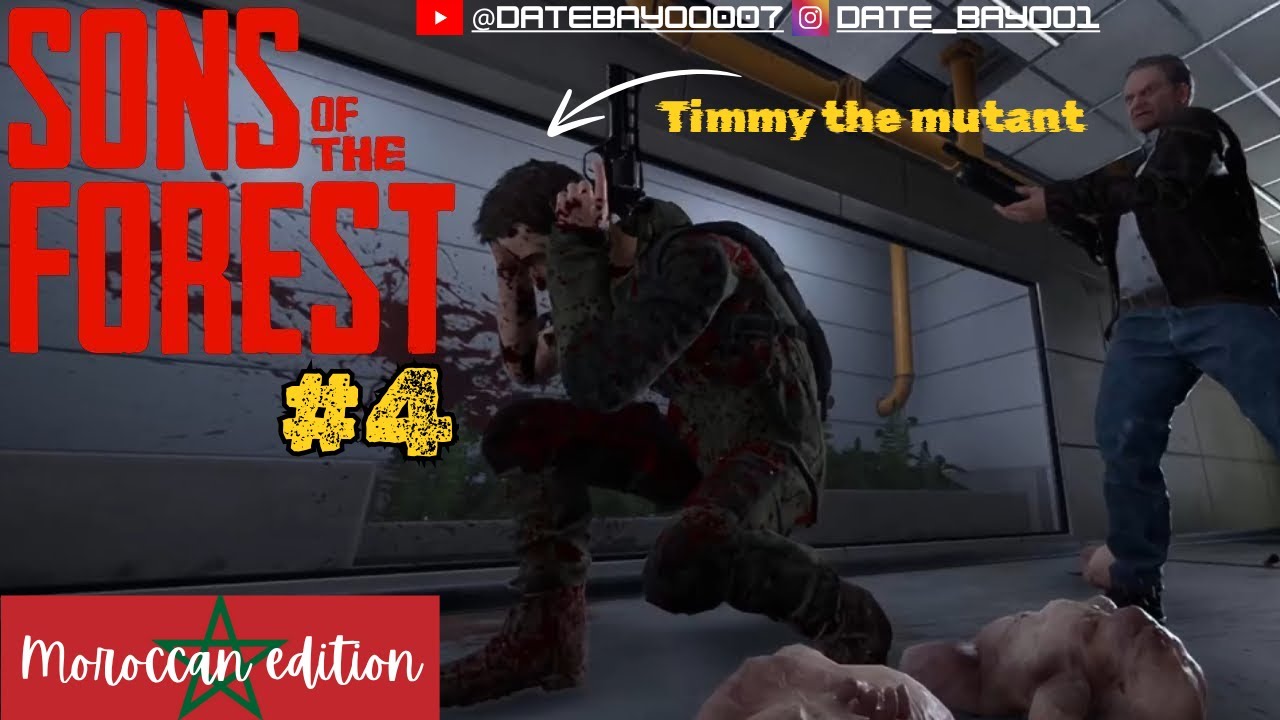 We Met Mutant Timmy In An Epic Fight!!😱🔪 - Sons of the Forest!🔥 Part 4 ...