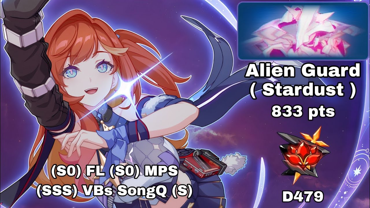 Hi3 SEA : Exalted Abyss - Alien Guard (Stardust) 833 pts (Redlotus ...