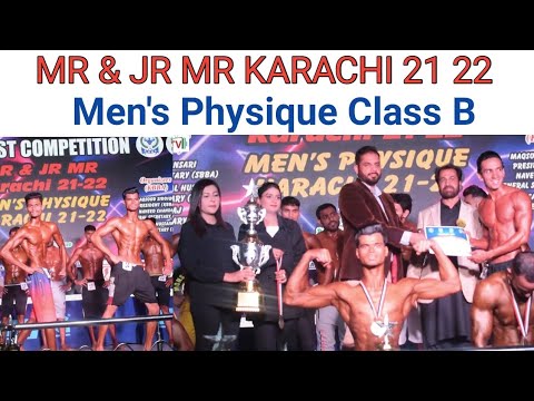 Mr & Jr Mr Karachi Class B Men's Physique | SBBA || Pakistan Tv | - YouTube